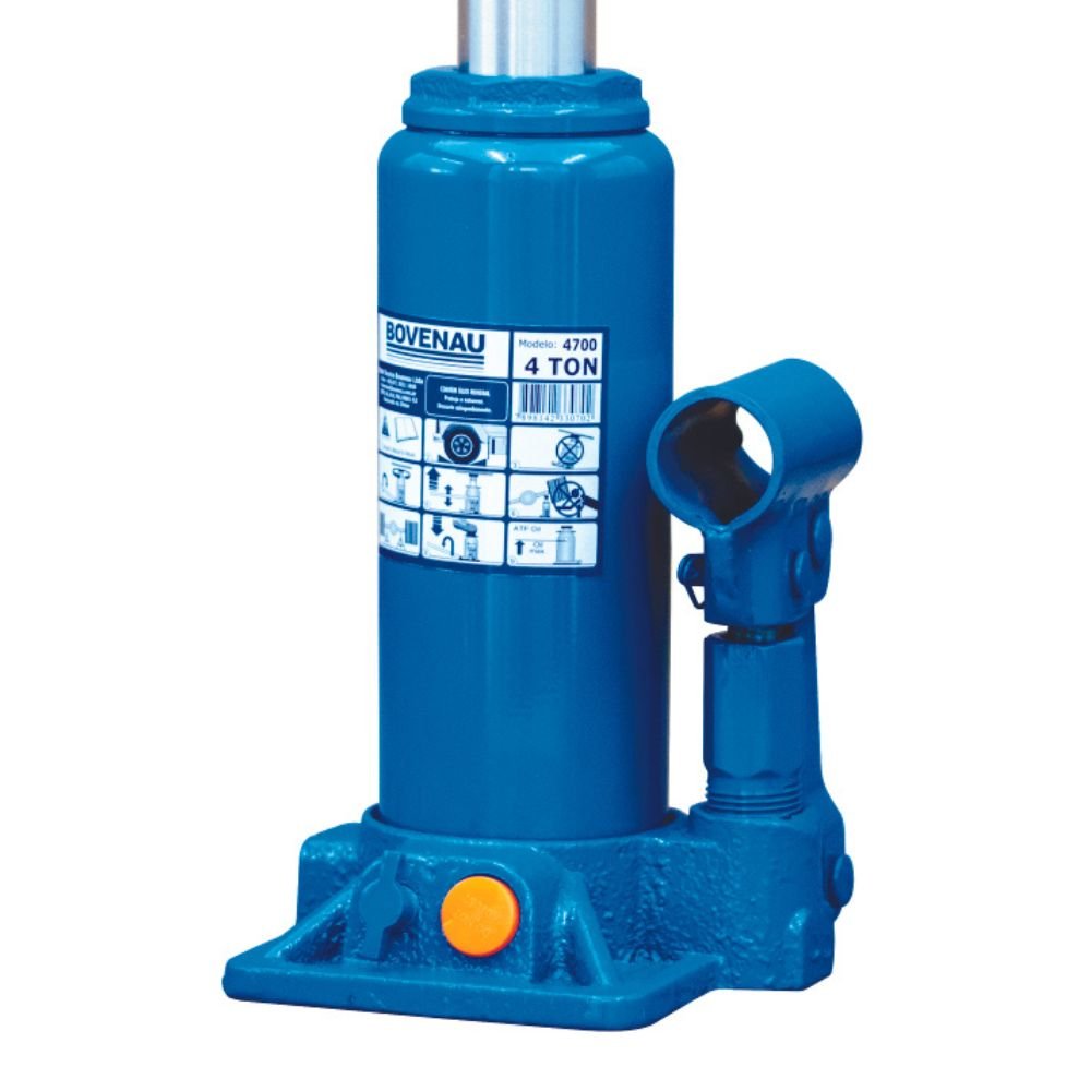 Macaco Hidráulico Garrafa CJ 4 Toneladas CJ4700 Bovenau